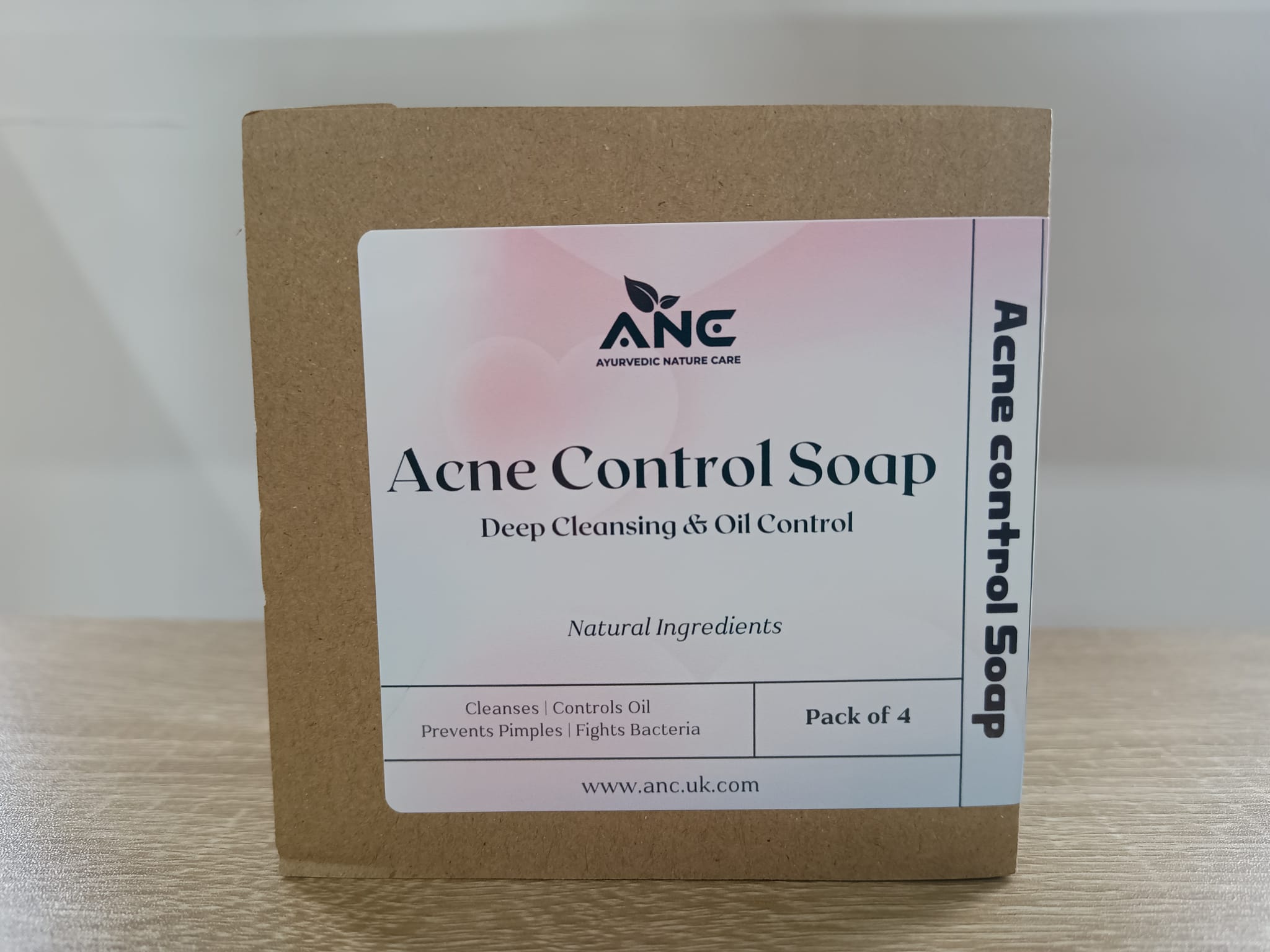 Acne Soap (Pack of 4) Herbal | Made with Natural Ingredients– Ayurvedic ...
