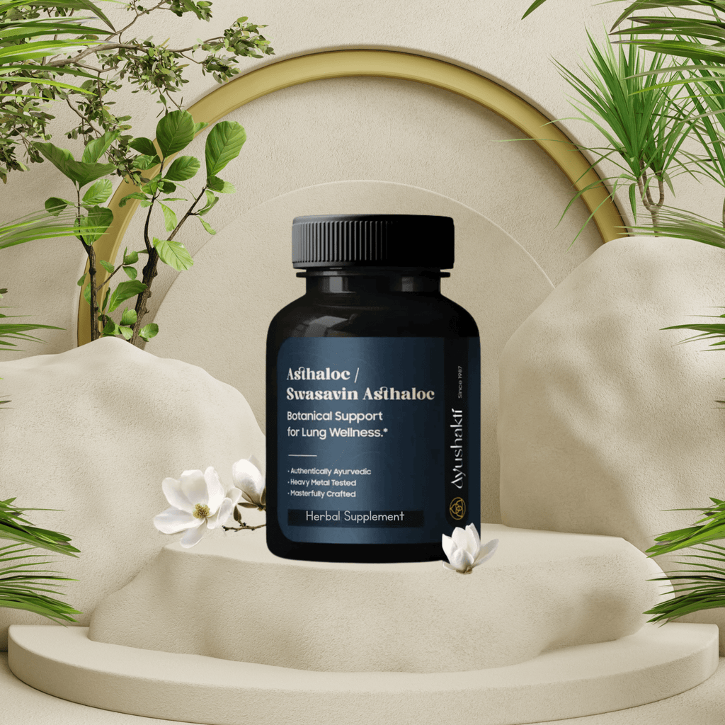 Ayushakti Asthaloc 60 Tablets - Improves Respiratory System– Ayurvedic ...